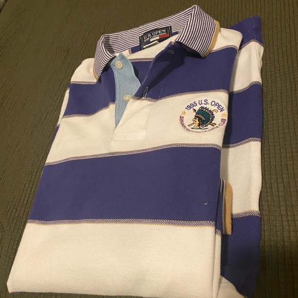Shirts | Rare Us Open Golf Vintage Polo Like New Medium | Poshmark